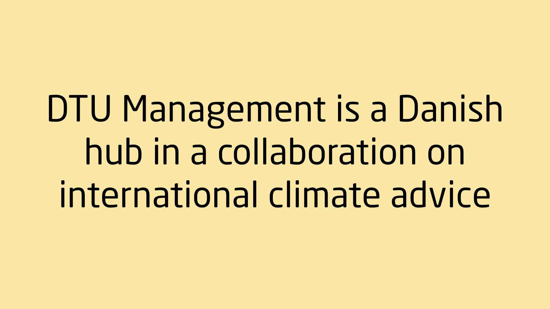 DTU Management