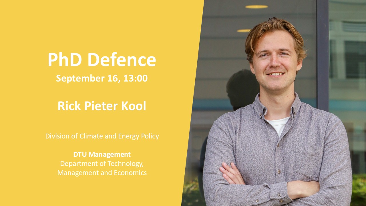 PhD Defence Rick Kool