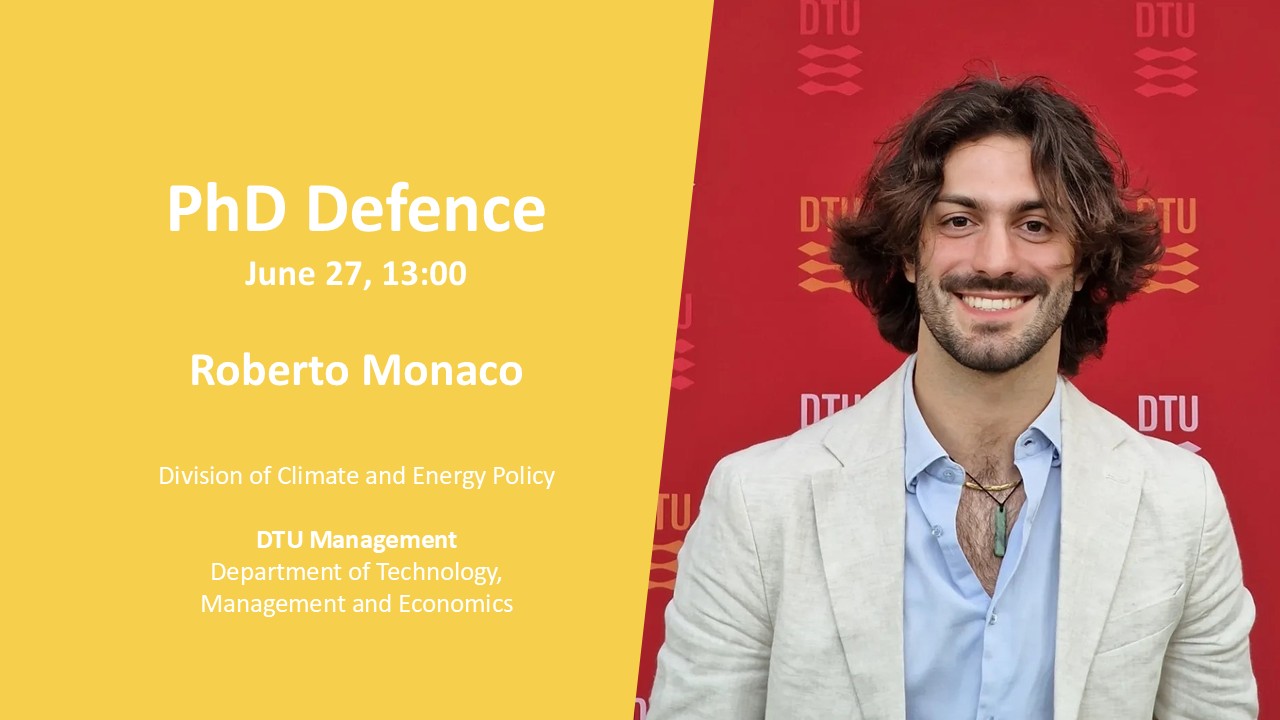 phD Defence Roberto Monaco